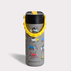 Elemental Core 18 oz Kids Water Bottle – Insulated Bottle with Pop ...