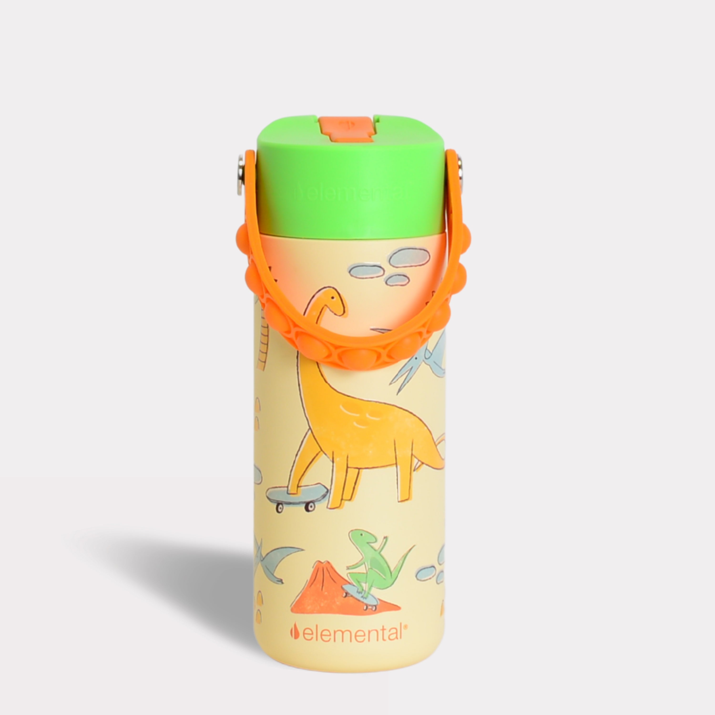 Elemental Core 18 oz Kids Water Bottle – Insulated Bottle with Pop ...