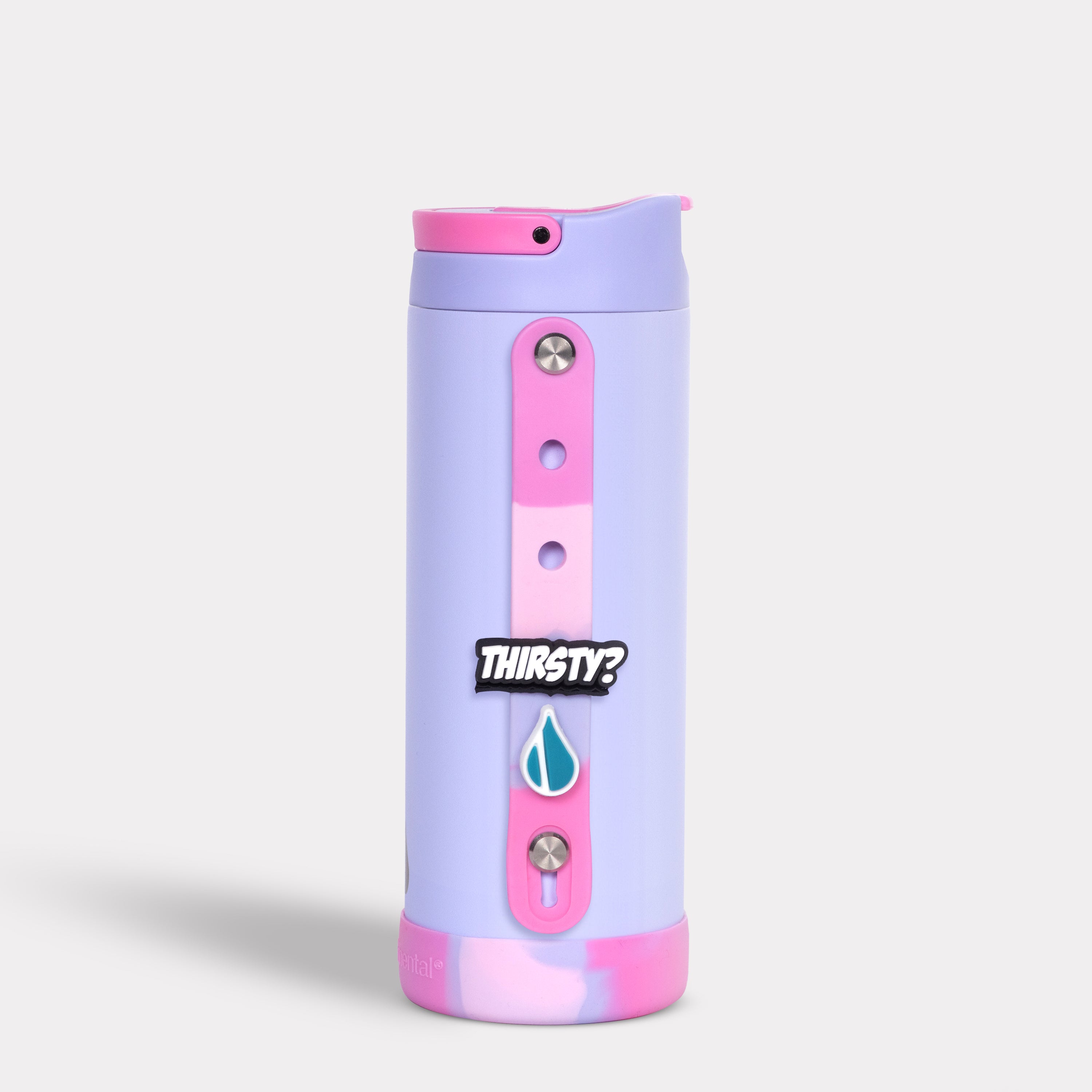 Elemental Iconic Charms Bottle – Customizable Insulated Water Bottle with Detachable Charm ...