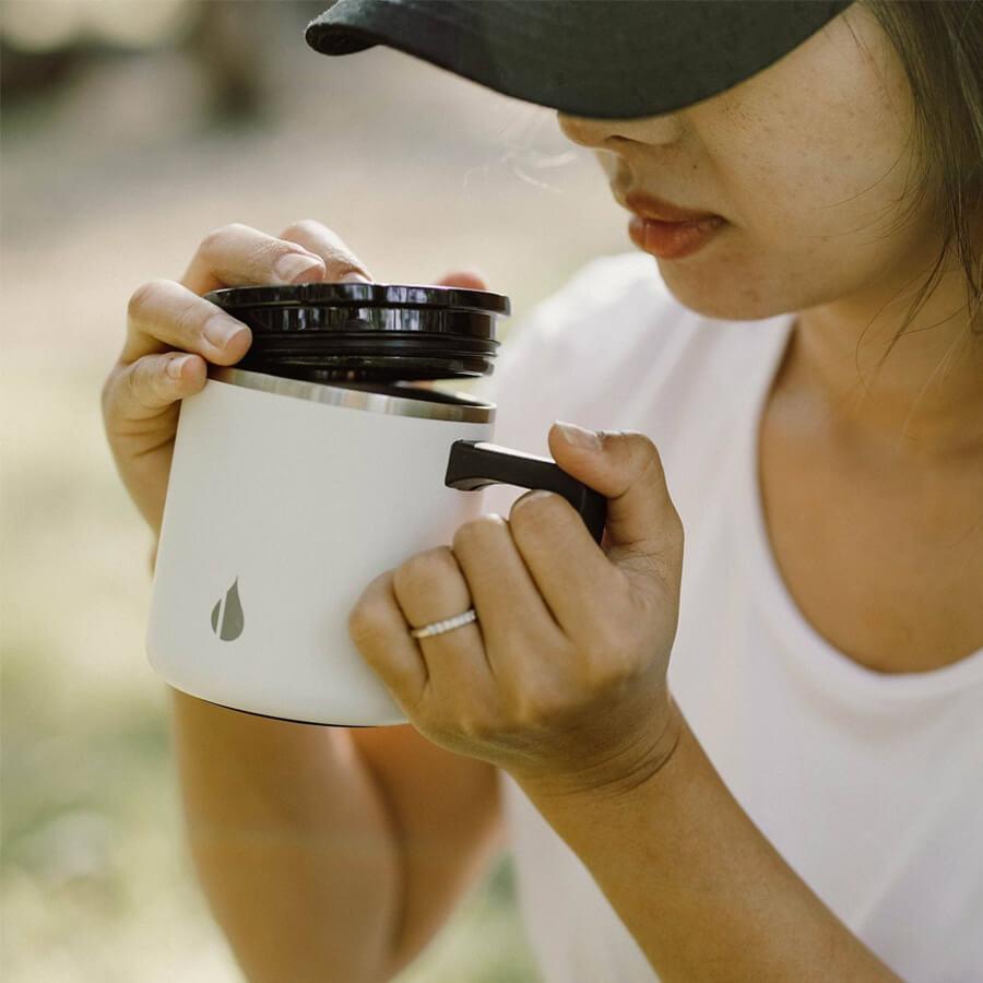 Elemental Insulated Summit Mug – Triple-Wall Outdoor Travel Mug for Hot ...