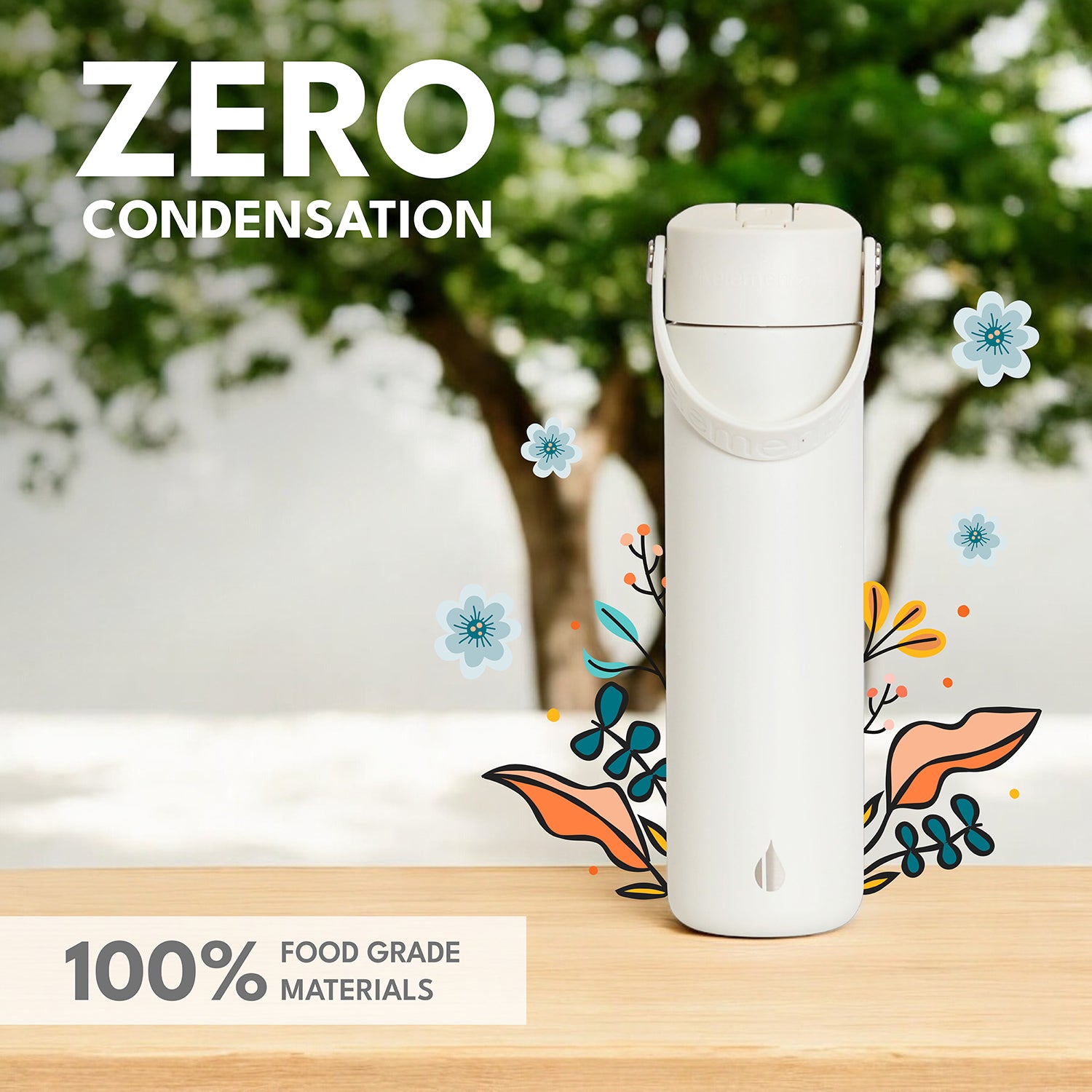 Elemental Core Bottle – 24-Hour Cold Insulated Water Bottle with ...