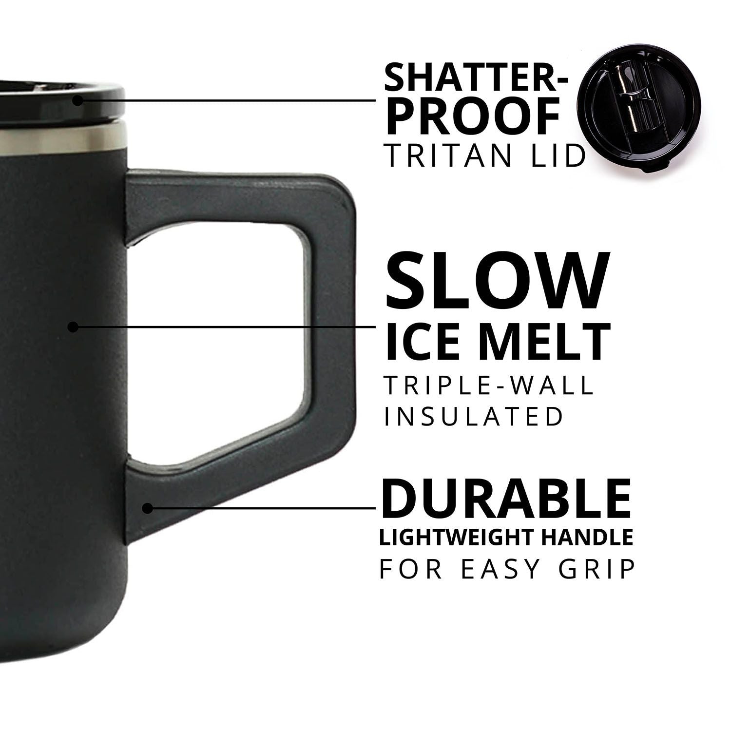 12oz Elemental Summit Mug – Durable Stainless Steel Mug with ...