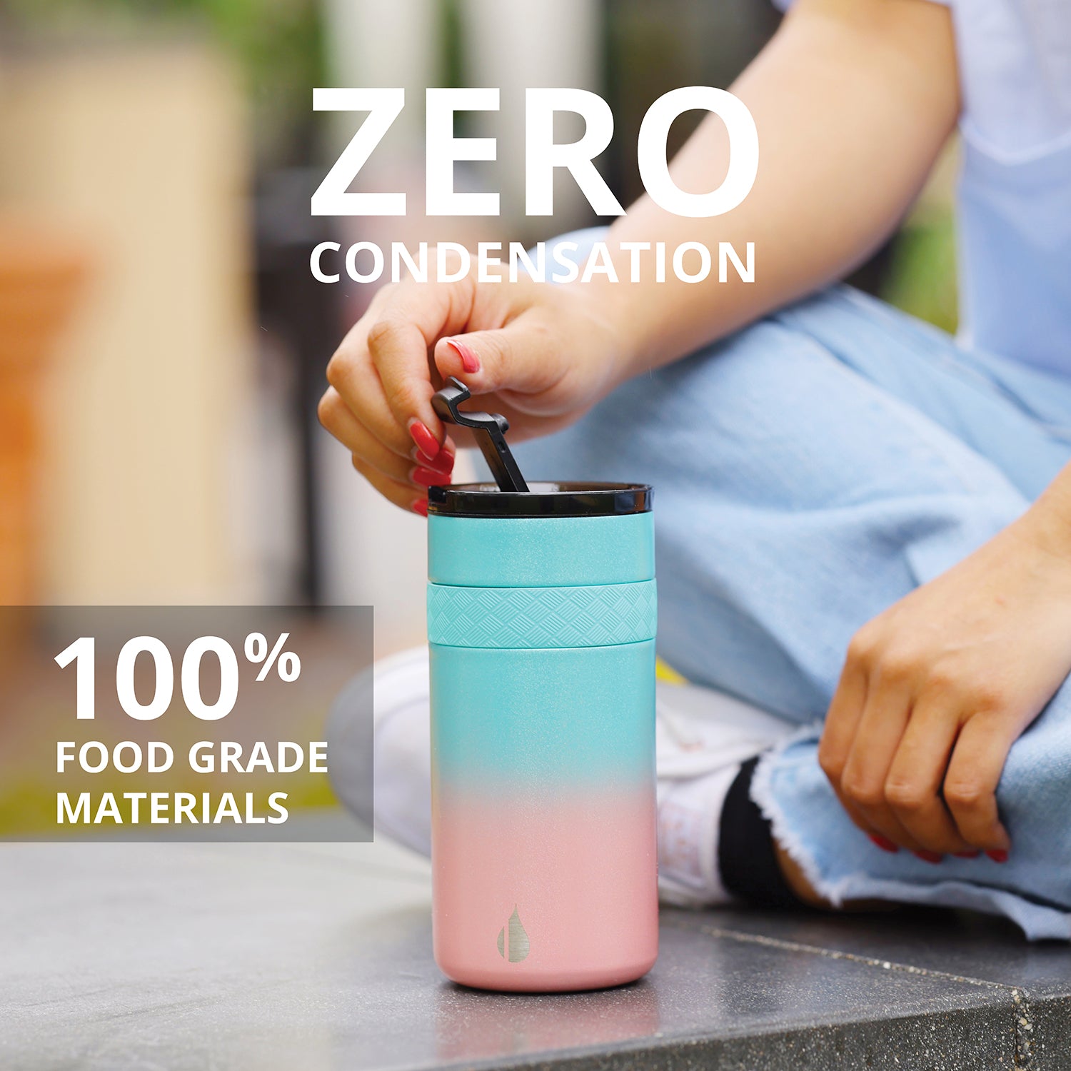 Elemental Commuter Coffee Tumbler – 100% Leak-Proof Insulated Travel ...