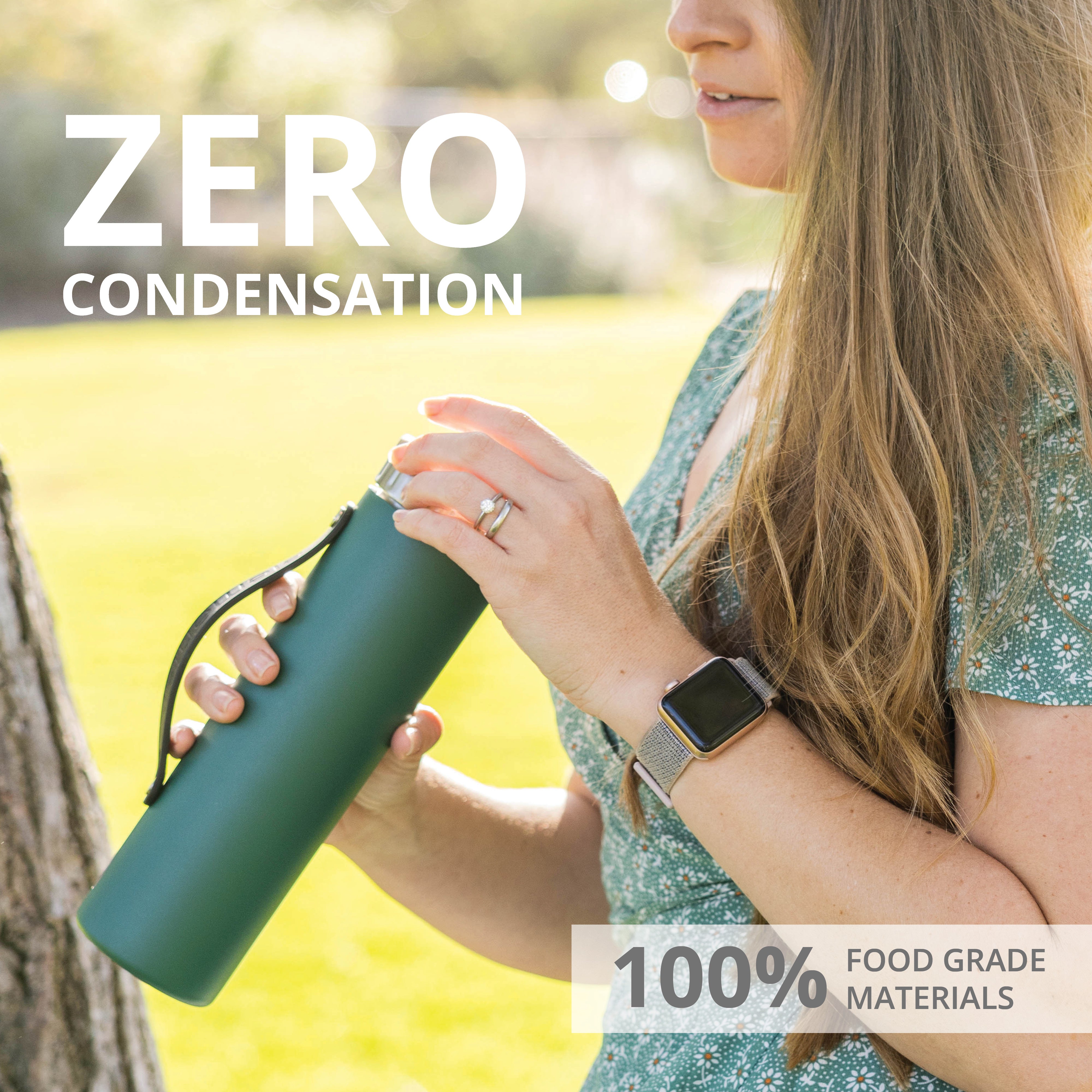 Elemental Iconic Water Bottle – Insulated Bottle with Infuser, Silicone ...